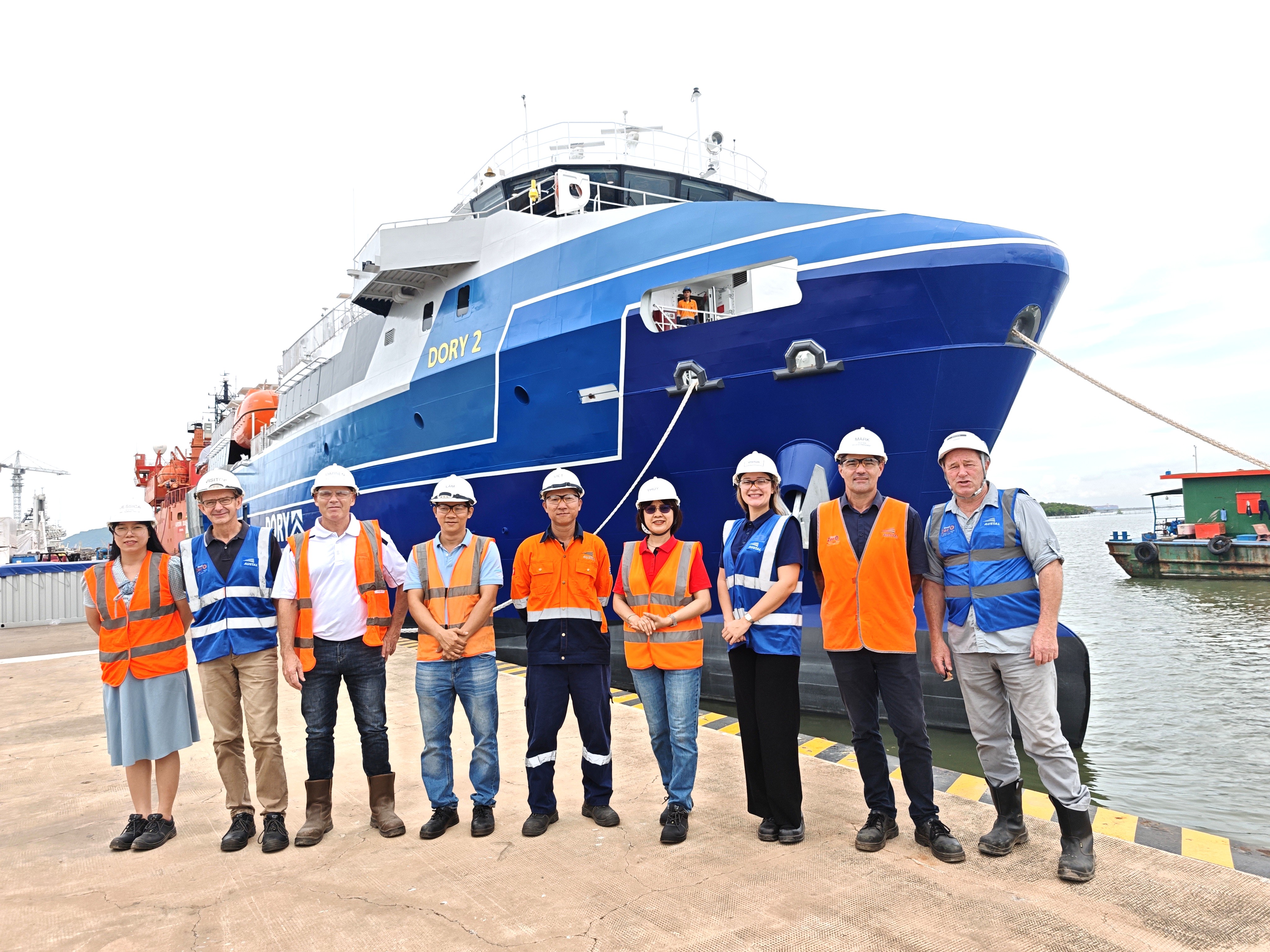 Handover of Dory 2 to Degage Group marks evolution of Austal Vietnam ...